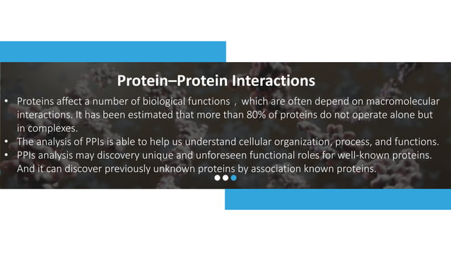 Methods to Detect Protein-Protein Interaction | PPTX
