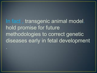 Methods for producing_transgenic_animals | PPT