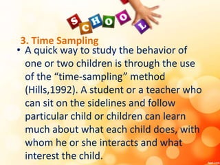 Methods for recording observation | PPTX