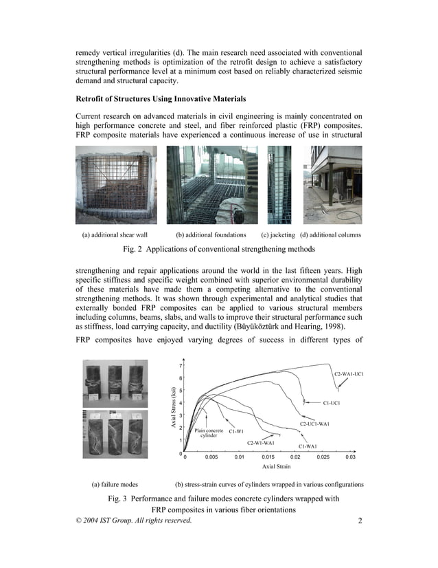 Methods for seismic retrofitting of structures comments | PDF