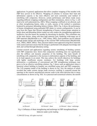 Methods for seismic retrofitting of structures comments | PDF