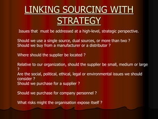 Methods for selecting suppliers in international procurement | PDF