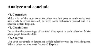 Methods for studying behaviour | PPTX