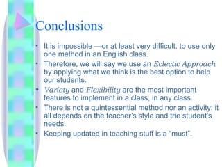 English teaching methods | PPT