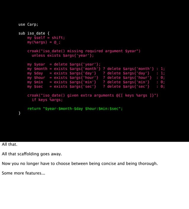 Method::Signatures | PDF