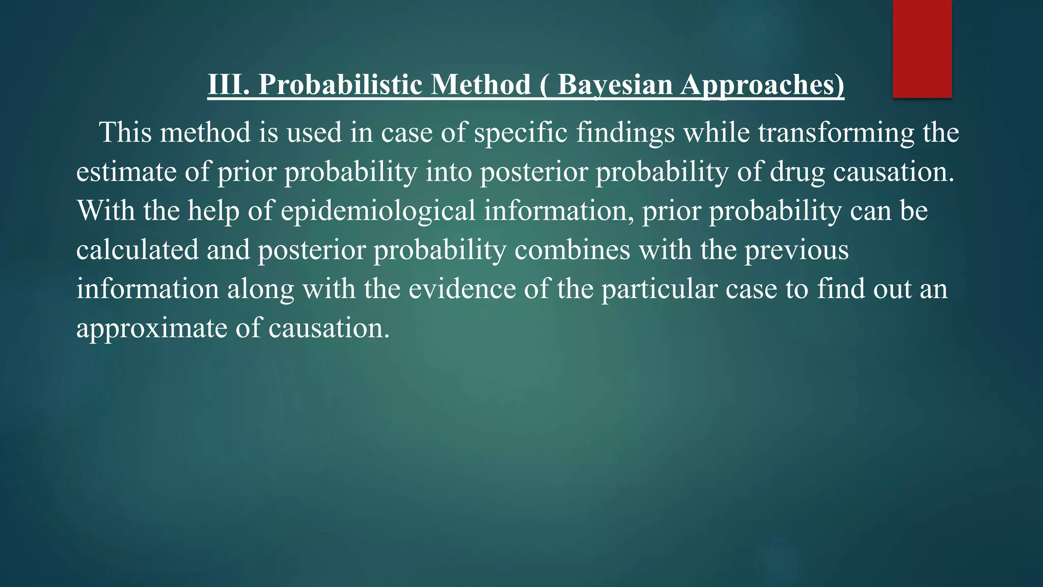 Methods in causality assessment.pptx
