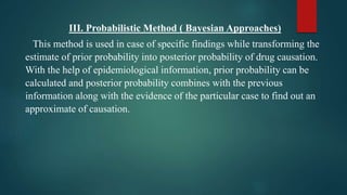 Methods in causality assessment.pptx