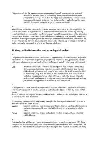 Methods in human_geography | PDF