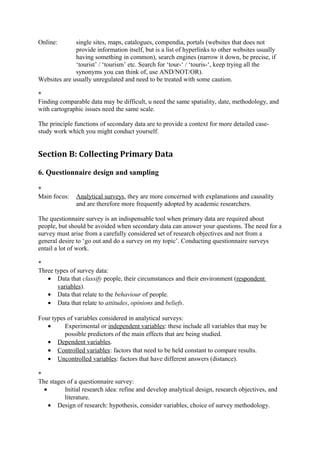 Methods in human_geography | DOC