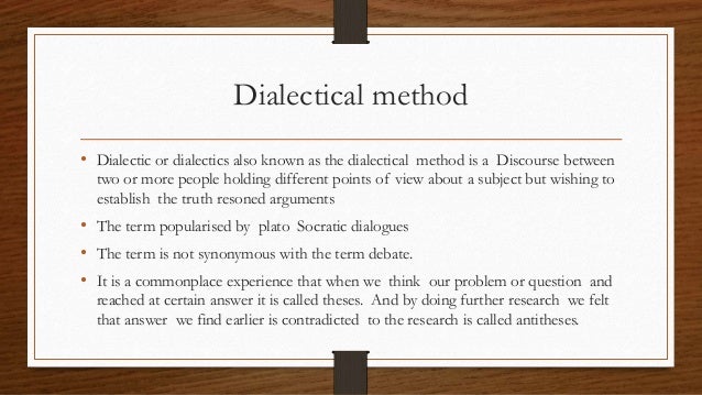 Methods in philosophy