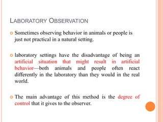 Methods in psychology | PPTX | Physics | Science