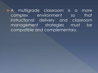 Methods Most Commonly used in Multigrade Teaching | PPTX