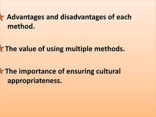 Methods of data collection | PPT