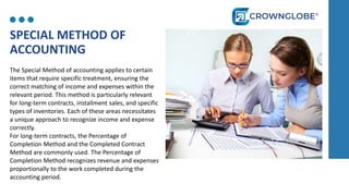 Methods Of Accounting - CrownGlobe | PPTX