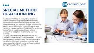 Methods Of Accounting - CrownGlobe | PPT