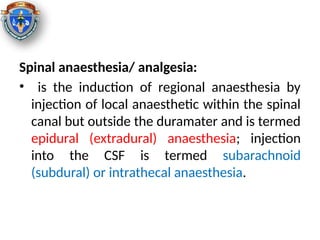 Methods of Anaesthesia Methods of Anaesthesia.pptx