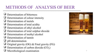 Methods of analysis for beer and vinegar.pptx
