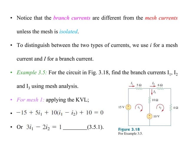 Methods of analysis linear circuit analysis | PDF