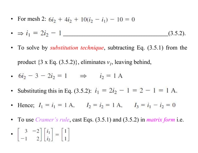 Methods Of Analysis Linear Circuit Analysis Pdf