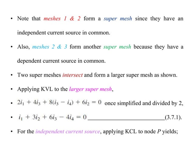 Methods Of Analysis Linear Circuit Analysis Pdf