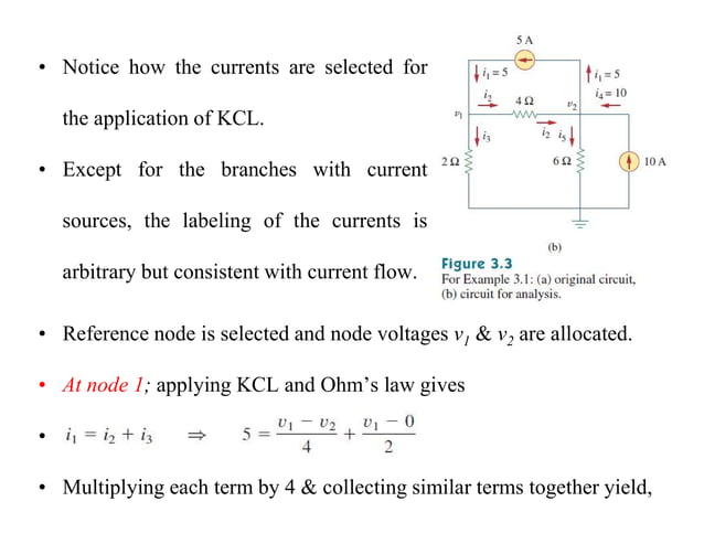 Methods of analysis linear circuit analysis | PDF