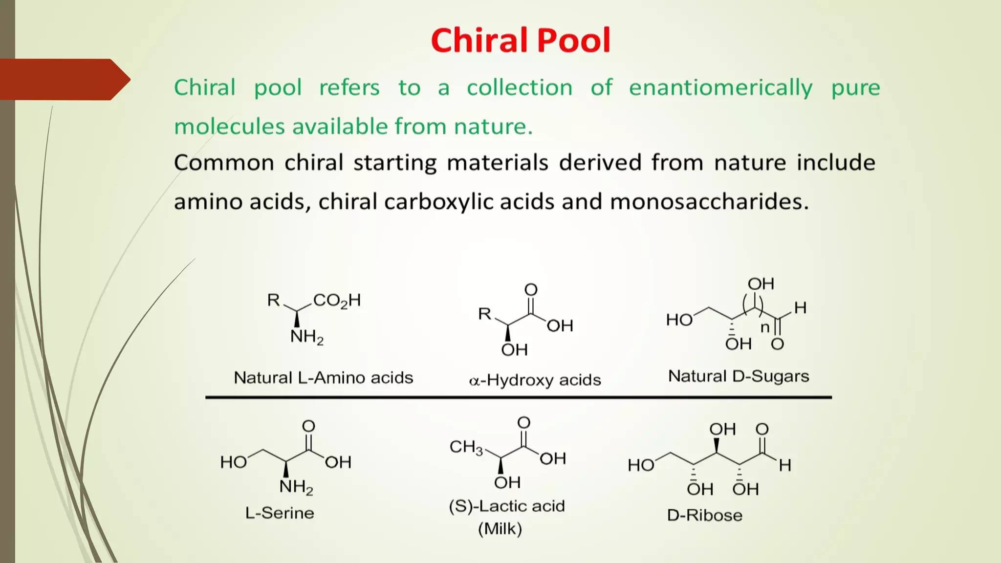 Methods of Asymmetric Synthesis using chiral pool 2.pptx