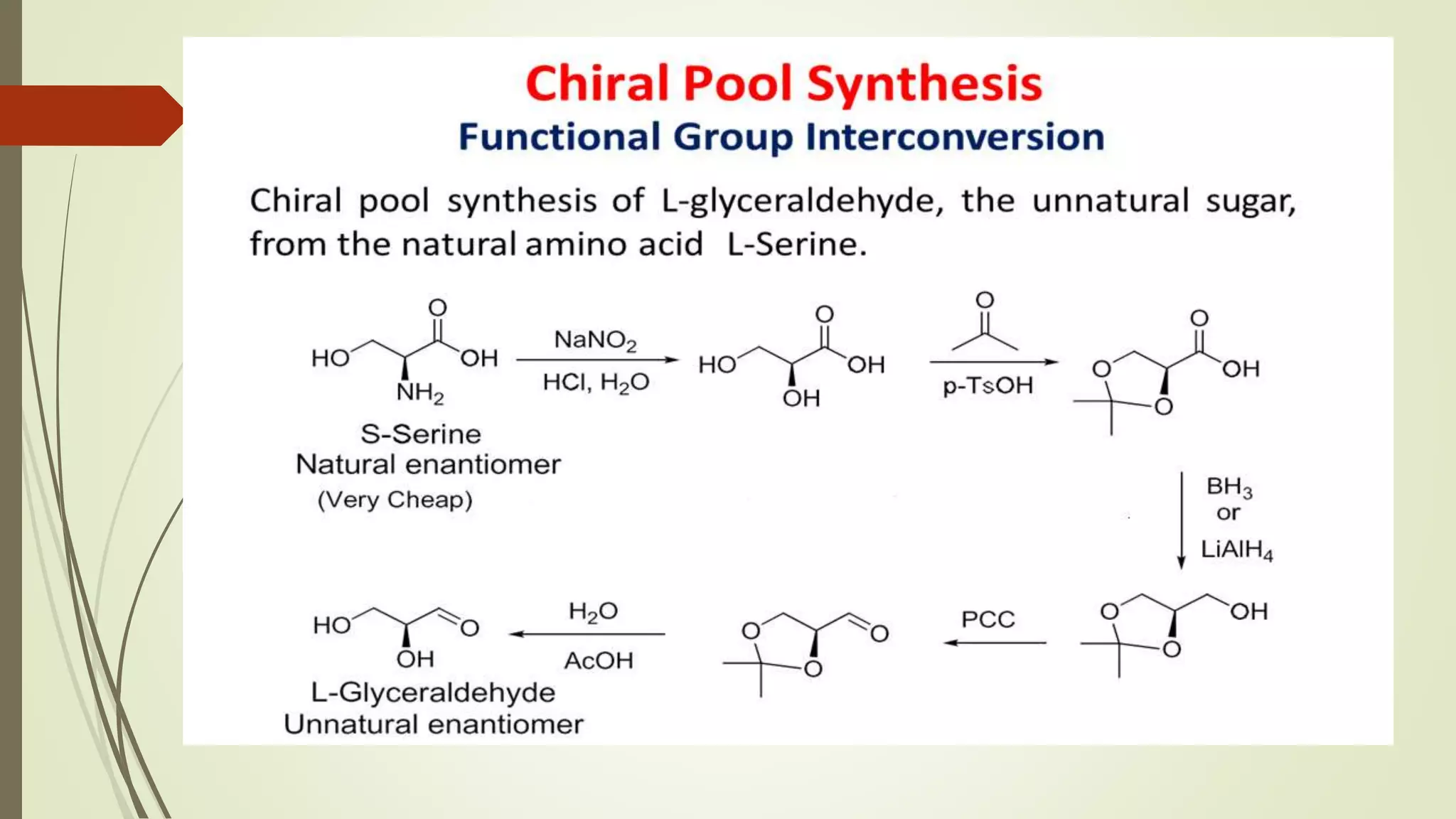 Methods of Asymmetric Synthesis using chiral pool 2.pptx