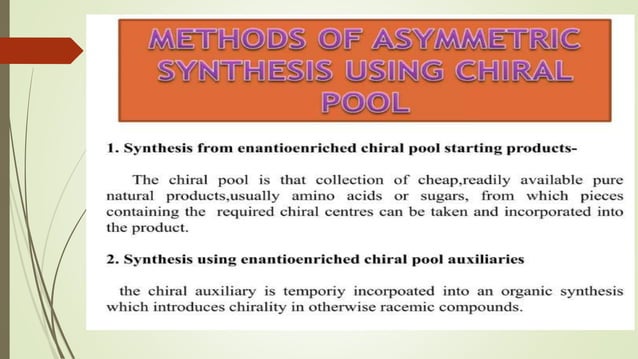 Methods of Asymmetric Synthesis using chiral pool 2.pptx