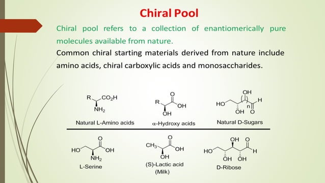 Methods of Asymmetric Synthesis using chiral pool 2.pptx