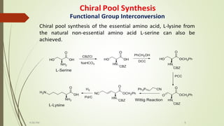 Methods of Asymmetric Synthesis using chiral pool 2.pptx