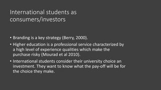 Methods of attracting international students | PPTX