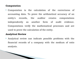 Methods of Audit Evidence & Audit Sampling.pptx