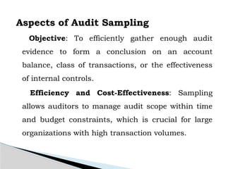 Methods of Audit Evidence & Audit Sampling.pptx