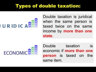 Methods of avoiding the double taxation | PPT