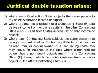 Methods of avoiding the double taxation | PPT