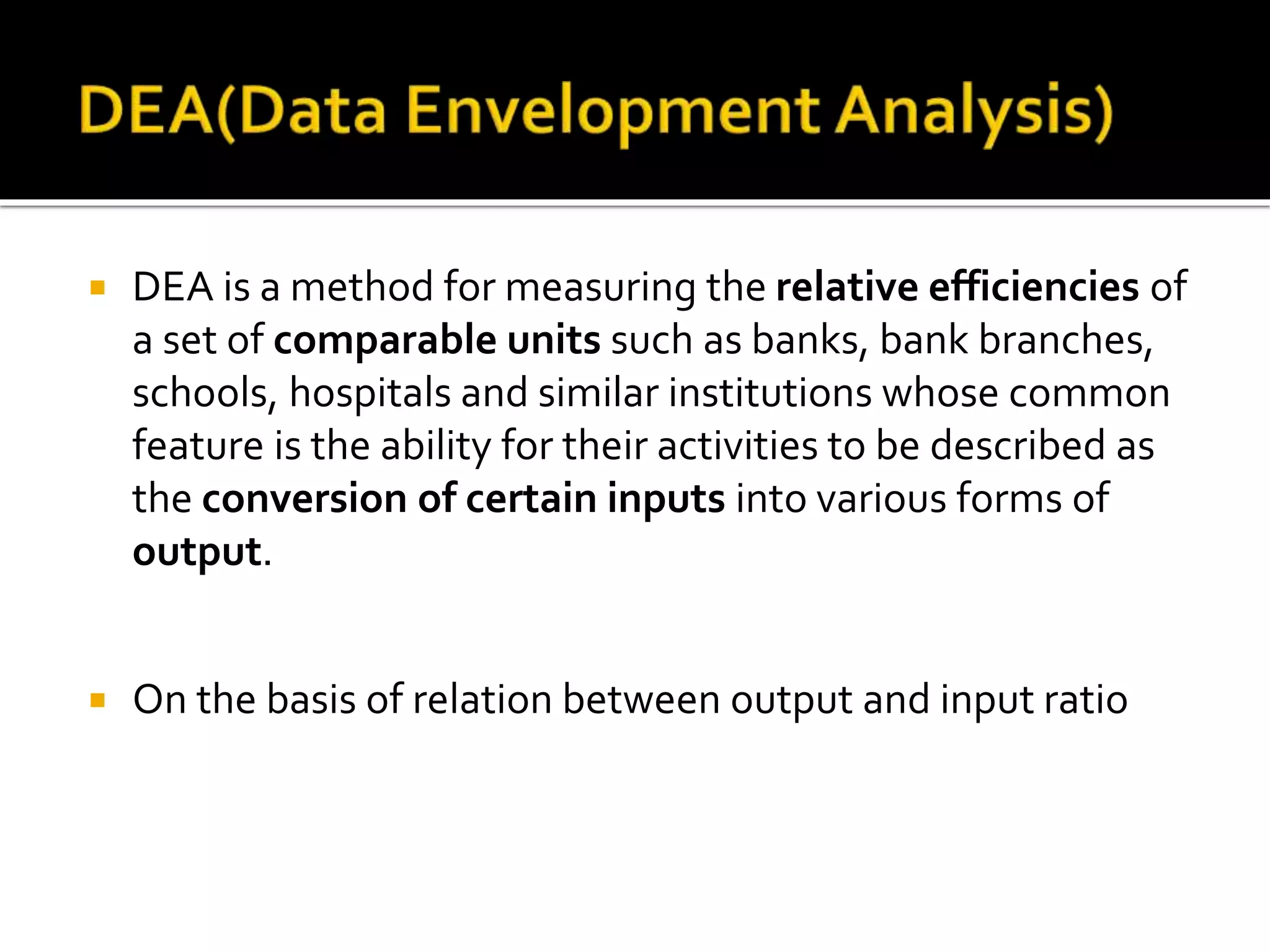 Methods of Bank Performance Evaluation | PPT