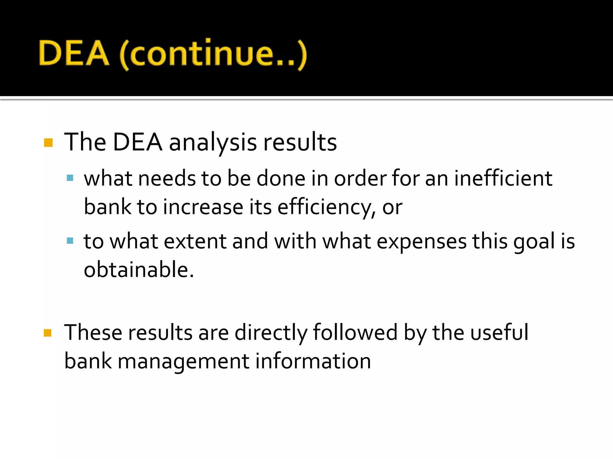 Methods of Bank Performance Evaluation | PPT