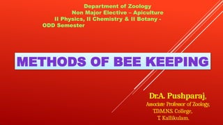 DIFFERENT METHODS or TYPES OF BEE KEEPING.pptx