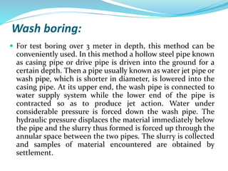Methods of boring ppt | PPTX