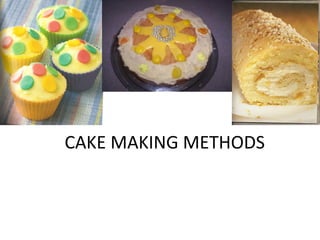 Methods of cakes making in art of baking | PPT