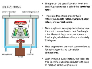 METHODS OF CELL FRACTIONATION.pptx | Biological Sciences | Science