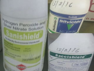 Methods of chemical disinfection | PPTX