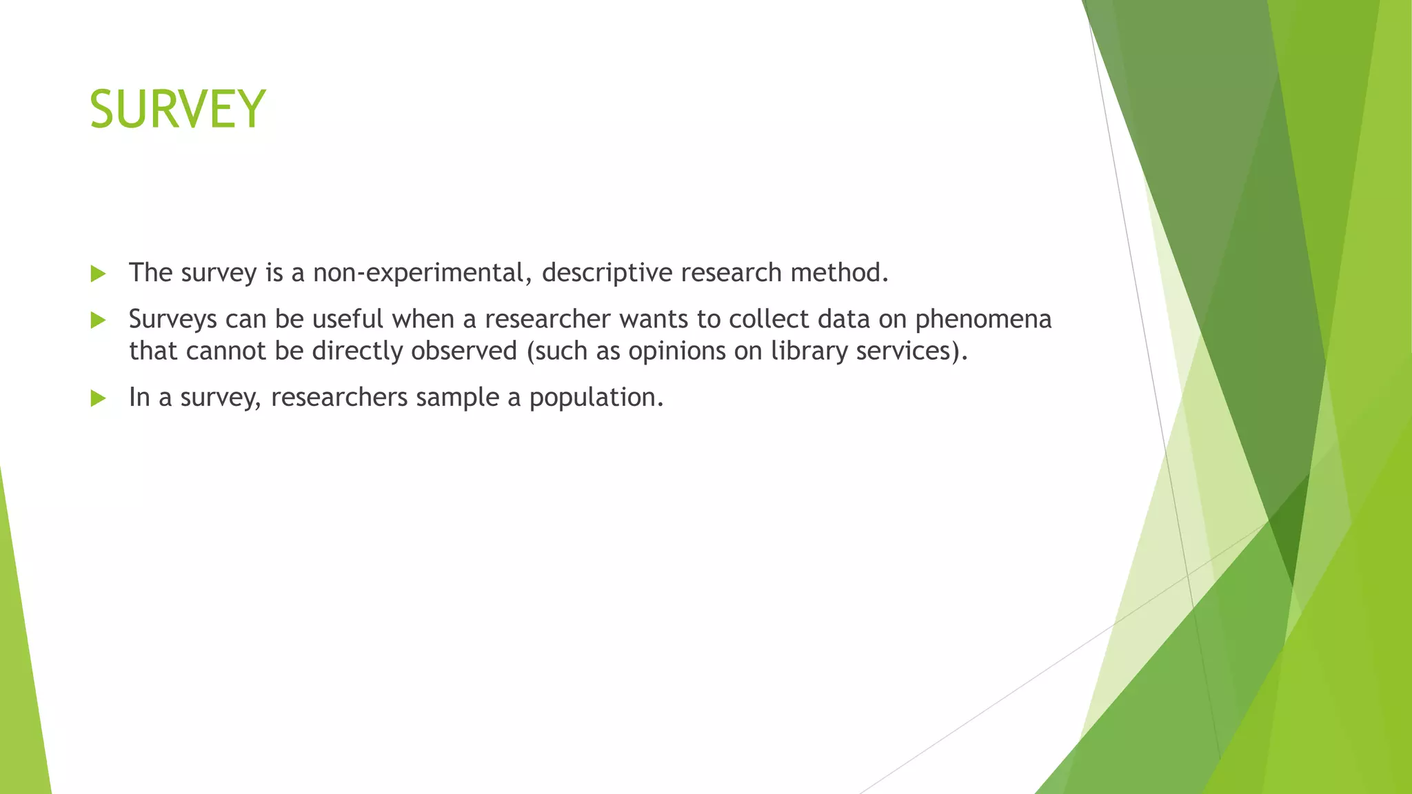 Methods of collecting data | PPT