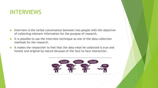 Methods of collecting data | PPT