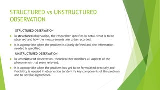 Methods of collecting data | PPT