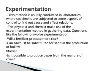 METHODS OF COLLECTING DATA statistics Math 7.pptx