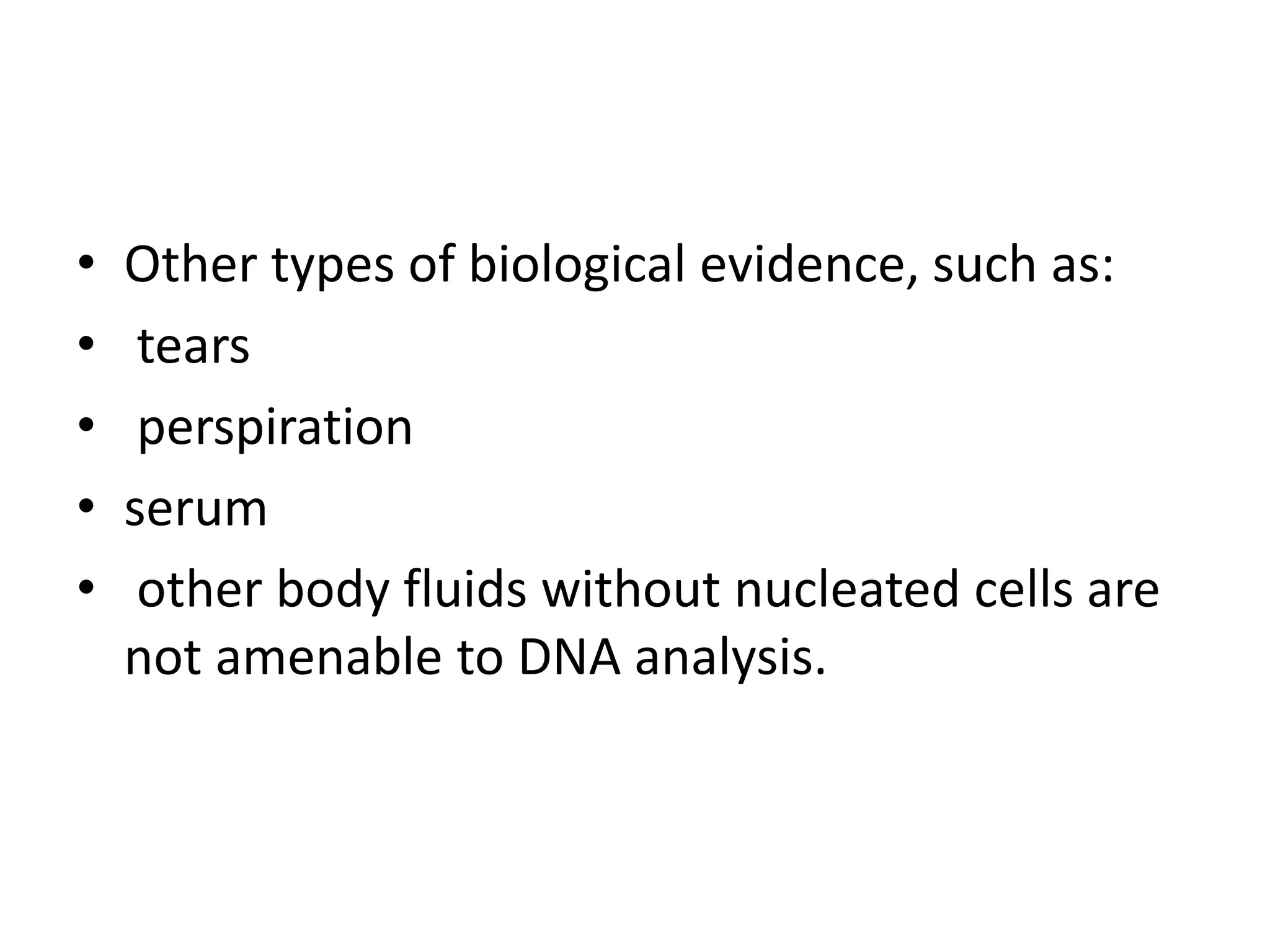 Methods of collection and preservation of Biological evidence 400L.pptx