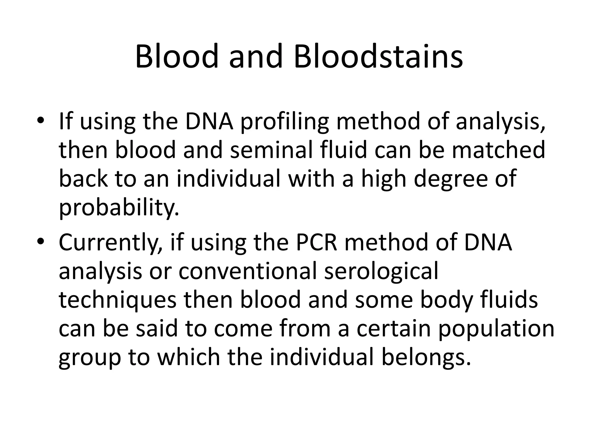 Methods of collection and preservation of Biological evidence 400L.pptx