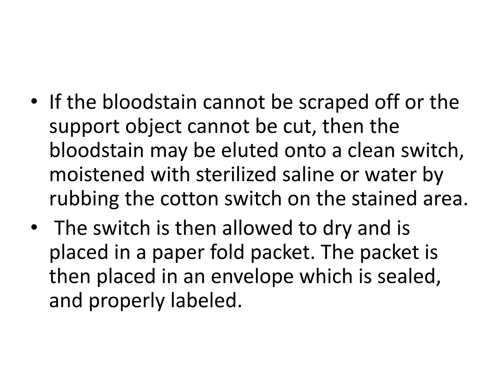 Methods of collection and preservation of Biological evidence 400L.pptx