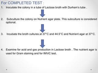 Methods of collectons of water samples and microbiological (1) | PPTX